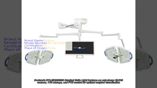 China Smart Hybrid Surgical Suite Light Auto-Focus CMOS Camera With 1TB Storage & PTZ Control for sale