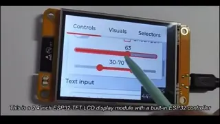 ESP32 2.4 Inch TFT LCD Display Module With ESP32 WROOM 32 240x320 Touch Screen