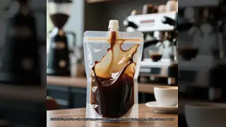 Premium Coffee Liquid Bag with Oxygen Barrier Light Barrier and Aroma Lock for Ultimate Freshness