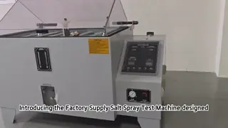 The Salt Spray Test Chamber Corrosion Resistance Testing