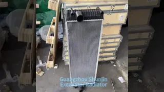 A Closer Look: TMY EC300D Water Radiator For Crawler Excavator Cooling