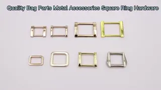 High End Bag Hardware Strap Buckle Metal Rectangle Buckle for Bag's Making