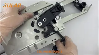 China Fomat CDL-P0ABCD000-3 Elevator Door Knife with 304 Stainless Steel CNC-Ground ±0.02 mm and 12° Taper Blade Landing Door Lock Mechanism for sale