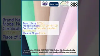 China OEM ODM Cotton Spandex Work Pants Fabric 98% Cotton 2% Spandex 260 gsm 58/59" Width Twill Weave for sale