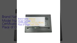 China 10.1 Inch LCD Monitor with Remote Control and Dual Speakers for CCTV - 1280×800 Resolution, 20W Power for sale