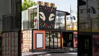 China Ecofriendly Custom Container Mobile House for Commercial Street with Fingerprint Resistant and Easy to Clean Features for sale