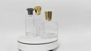 China 30ml Bulk Perfume Bottles Constructed with Borosilicate Glass Body and Plastic Pump Providing Secure Dispensing for sale
