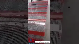 Anti Blocking Self Cleaning Steel Mesh