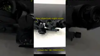 Introduce NVG-D4 Panoramic Quad-Tube Night Vision Goggles, 120° FOV, Quasi-Gen 3 For You