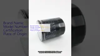 90915-10010 TOYOTA Car Engine Oil Filter For F33A/FJA300/V35A/VJA