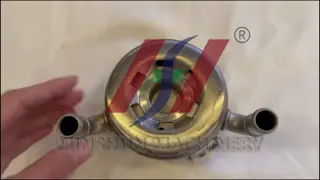 C2.6 Oil Cooler Core - Replacement Part For CAT Engine Oil Cooling