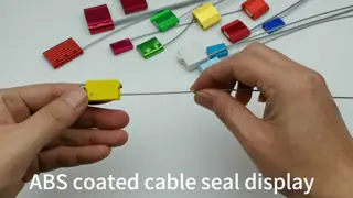 Secure Your Shipments Plastic Cable Seals