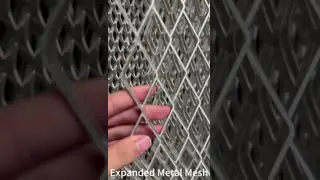 China Anti Slip Diamond Expanded Metal Mesh High Strength For Construction Security for sale