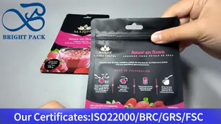 black stand up aluminum plastic bag for rose tea 108g