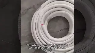 Pancake Coil Copper Tube AC Refrigeration