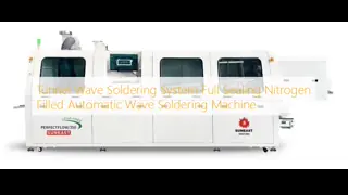 China Tunnel Wave Soldering System Full Sealing Nitrogen Filled Automatic Wave Soldering Machine for sale