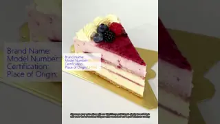 80*120mm Triangle Cake Slice Display Board