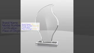 Custom Size Heart Shaped Acrylic Plaque Plexiglass Awards For Business Recognition