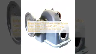 Pelton Turbine 70 RPM 00MW Power