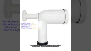 Plastic Drain Pipe For Toilet WC Connector Short Connection To Toilet Pan Connector P To S Pan Conversion