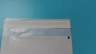 self adhesive glassine paper bag cloth packaging Chinese factory