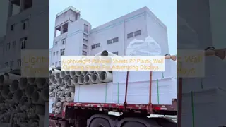 China Lightweight PP Plastic Wall Cladding Sheets 3-30mm Thickness 0.9 g/cm³ Density for Advertising Displays for sale