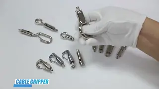 Hook cable gripper