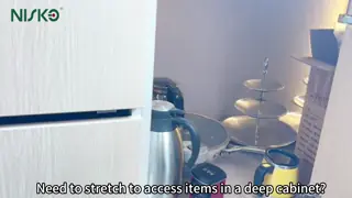 China Seasoning Bottle Pull Out Basket Soft Close 2 Shelves Side Mounted Kitchen Storage for sale