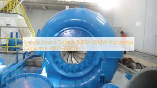 Francis Hydro Turbine 50kW-20MW Power Generation