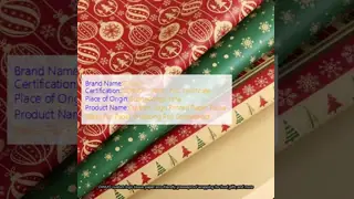 Custom Logo Printed Paper Tissue Paper For Paper Wrapping Roll Greaseproof