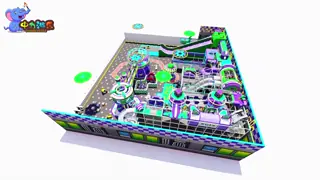 China Custom Children'S Trampoline Indoor Playground Park Amusement Center Soft Play Area for sale