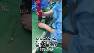 Assemble the Auto Valve for Briskspring's Pre-filter