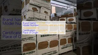 China Rockwool Fire Board with 1000°C Temperature Resistance, 0.035 W/m·K Thermal Conductivity, and 120 kg/m³ Density for Superior Fire Protection for sale