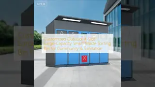 Smart Outdoor Trash Bins For Communities