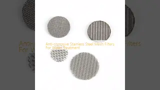 High Temperature Resistance Stainless Steel Mesh For Liquid Filtration