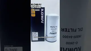 KOMAI Fuel Oil Filter 26320-84300 2632084300 For Hyundai Truck Excavator Diesel Engine Parts