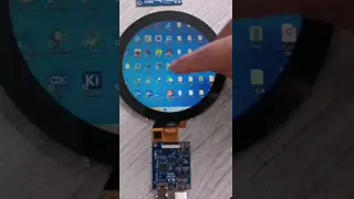 3.4 Inch 800*800 Circular TFT LCD Display