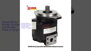 China SGP2-A32F1H1L Forklift Hydraulic Pump  Excavator Pilot Pump For Construction Machinery for sale