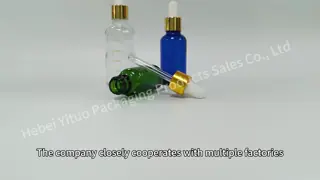 China Customized Essential Oil Bottle Glass Base Material Rose Gold Cap Color Designed for Aromatherapy and Cosmetic Products for sale