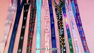 China Print Keychain Neck Personalized Lanyards Custom Breakaway Sublimation Nylon Polyester Lanyards With Logo Custom Gift Lanyard for sale