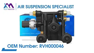 Tech Master TMAIRSUS Air Suspension Valve Block for Range Rover L320 and Sport LR3 LR4 RVH000046