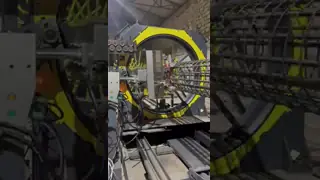 steel bar cage machine