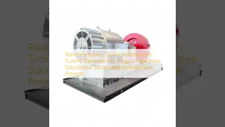 Hydro Turbine Generator 0 Hz Sustainable Power