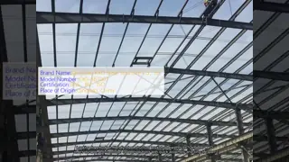 China Budget-Friendly Steel Structure Workshop Warehouse with Anti-Corrosion Coating for sale