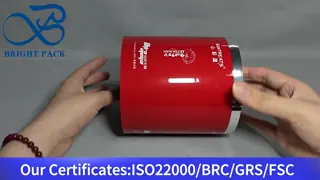 food-grade red aluminum foil roll film