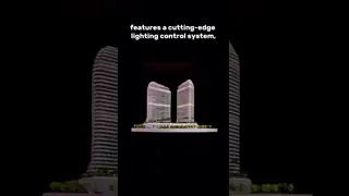The size project model features a cutting edge lighting