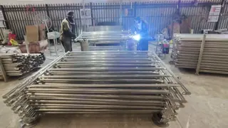 China 30x60x1.6mm Horizontal Tube Horse Fence Panels For Sale Square Tube for sale