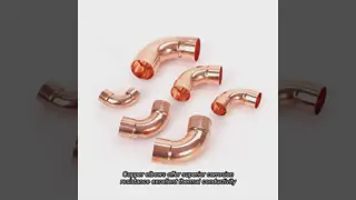 Copper Alloy Elbows: Superior corrosion & thermal efficiency for HVAC and plumbing