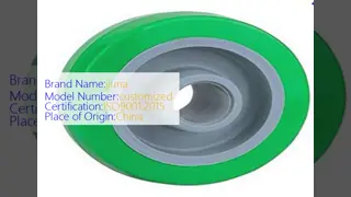 Heavy Duty PU Castor Wheels With 95 A Shore Hardness And Superior Chemical Resistance For Industrial Use