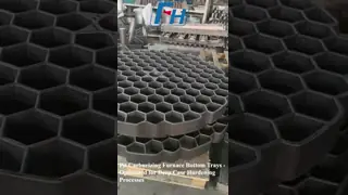 China Anti-Deformation 1.4848 Heat Treating Trays for Pit Furnace Ensures Even Heating & Air Circulation for sale